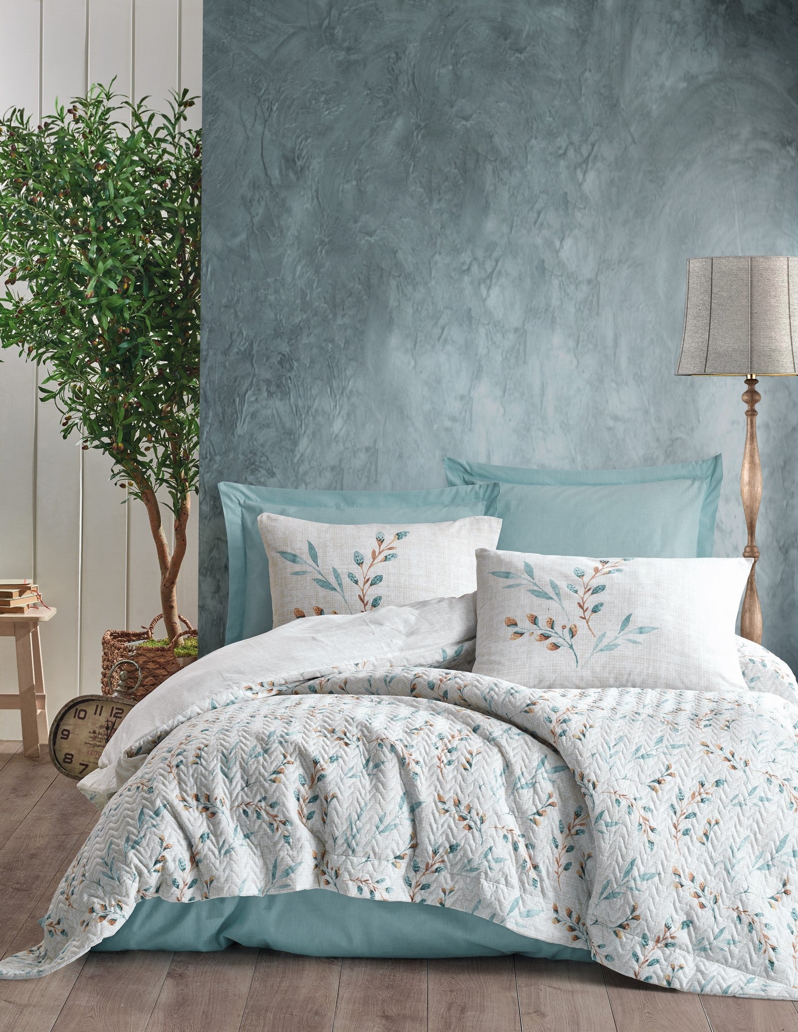 Tek Kişilik Complete Set Lendell Mint – Cotton Box